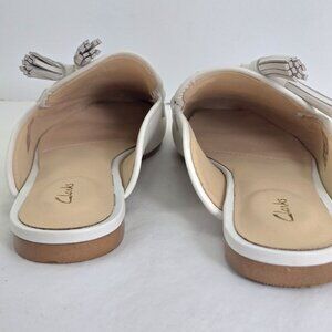 Clarks | Shoes | Clarks Pure 2 Leather Womens Shoes Size 8m Tassel Slip ...